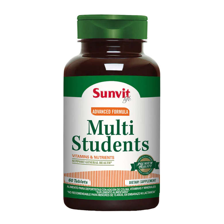 Booz.cl: Suplemento Sunvit Life Multi Students Multivitamínico (60 ...