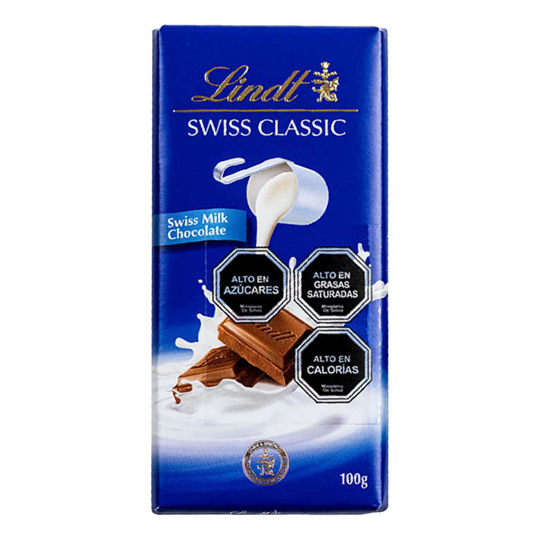 Booz.cl: Chocolate Lindt Tableta Swiss Classic Leche 100 grs.