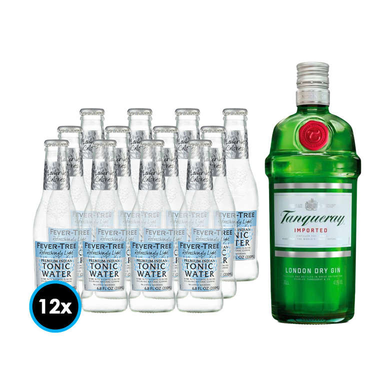Booz.cl: PACK TANQUERAY FEVER TREE (Indian Naturally Light): Gin ...