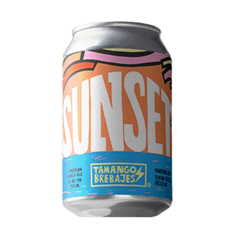 Booz.cl: Cerveza Tamango Sunset - American Pale Ale Lata 355cc