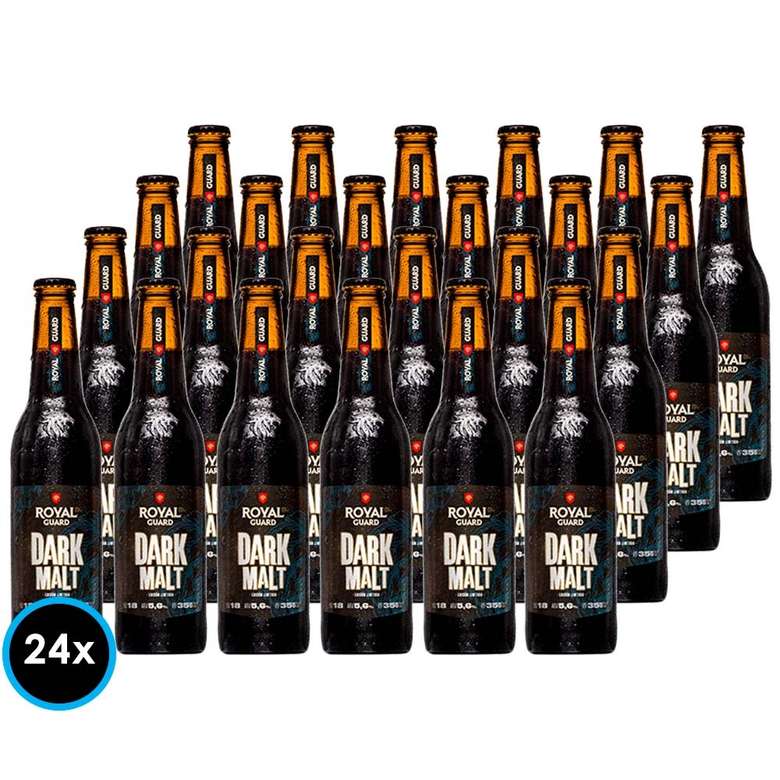 Booz.cl: 24x Cervezas Royal Guard Dark Malt en Botella 355cc