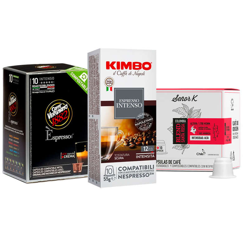 Booz.cl: PACK CAFÉ INTENSO (Cápsulas): 1x Cápsulas Café Compostable ...