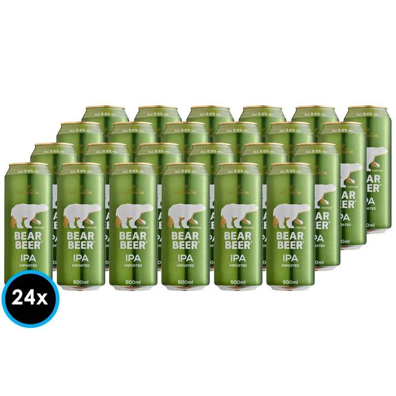 Booz.cl: 24x Cervezas Bear Beer IPA Lata 500cc