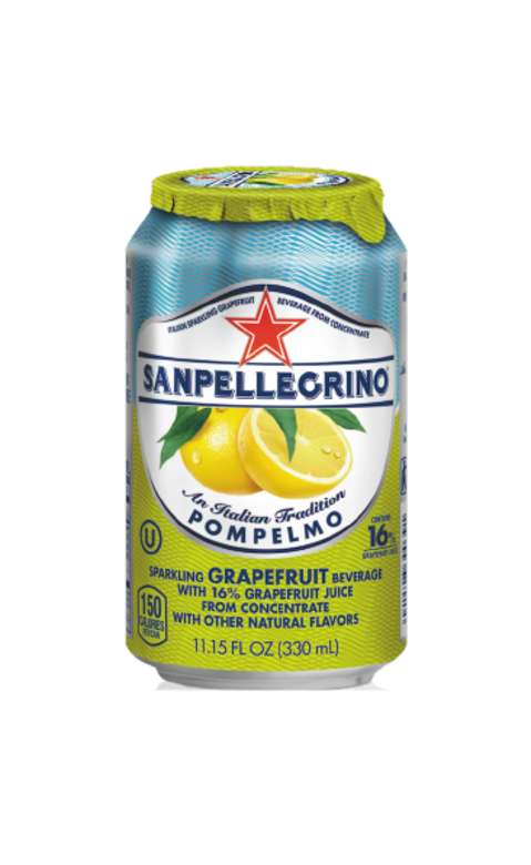 Agua San Pellegrino Pompelmo Lata 330cc