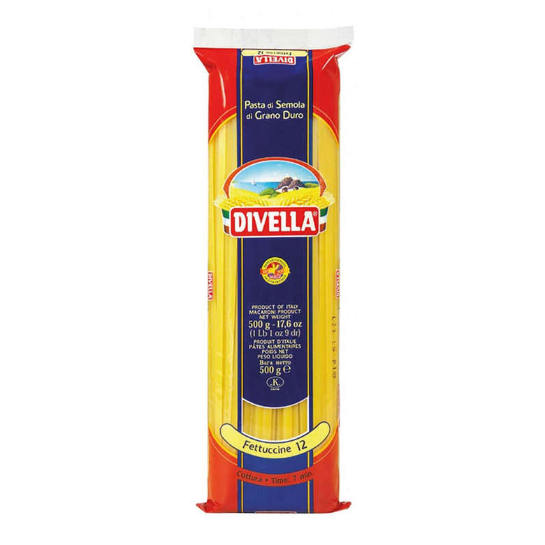Booz.cl: Pasta Divella Fettuccine N°12 500 grs.