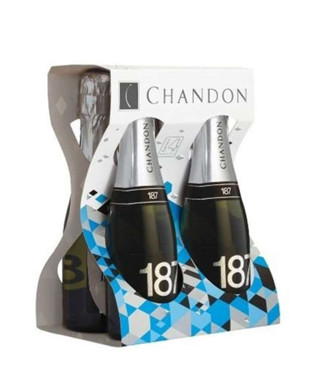 Booz.cl: Pack Chandon Brut 187cc (4 bot)