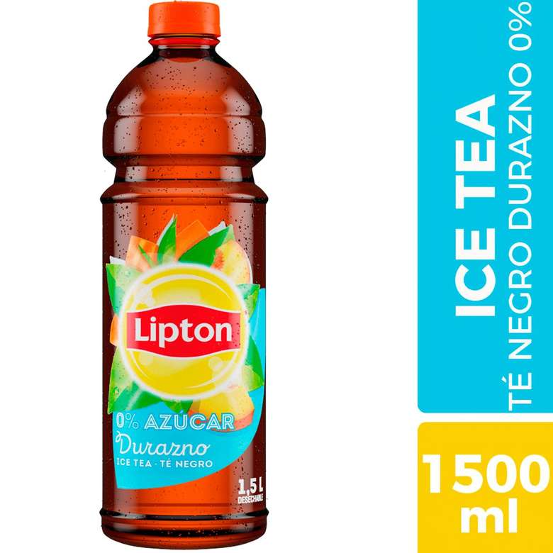 Booz.cl: Té Helado Lipton Durazno 0% Azúcar 1,5 Litros