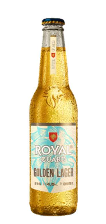 Booz.cl: Cerveza Royal Guard Golden Lager en Botella 355cc