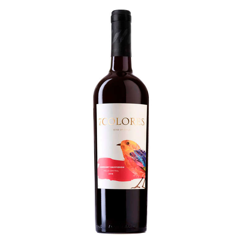 Booz.cl: Vino 7 Colores Cabernet Sauvignon 750cc