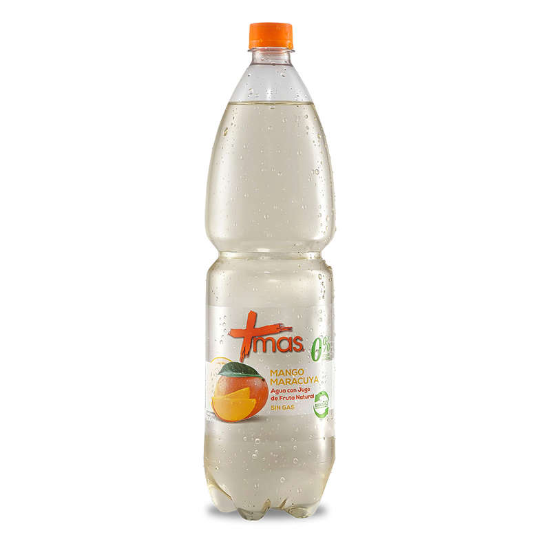 Agua Mas Mango Maracuyá Sin Gas 1.6 Litros