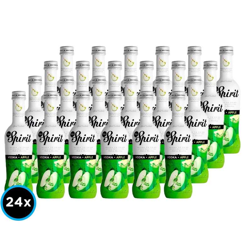 Booz.cl: 24x Vodka Spirit Apple 275cc 5,5º alc.