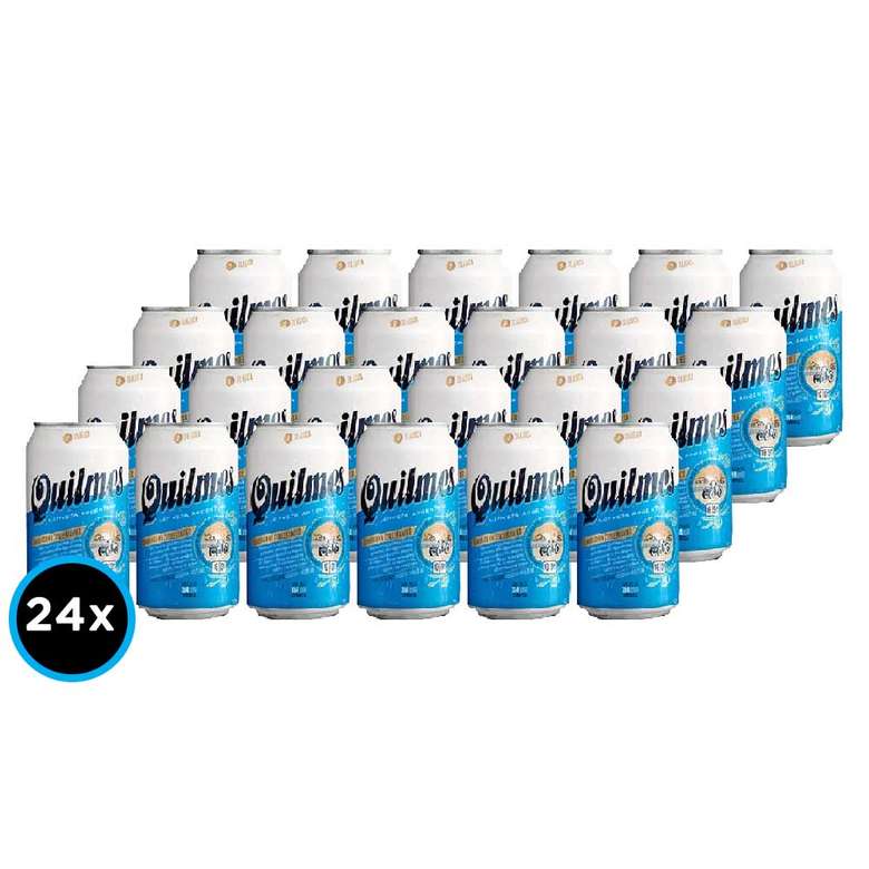 24x Cerveza Quilmes en Latas 354cc
