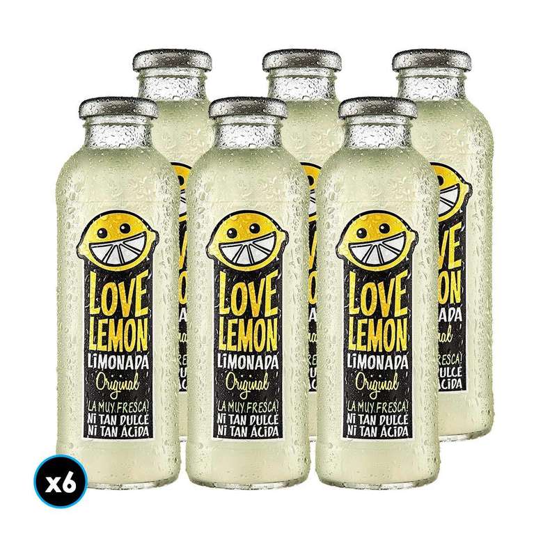 Booz.cl: 6x Jugo Limonada Love Lemon Original 475cc