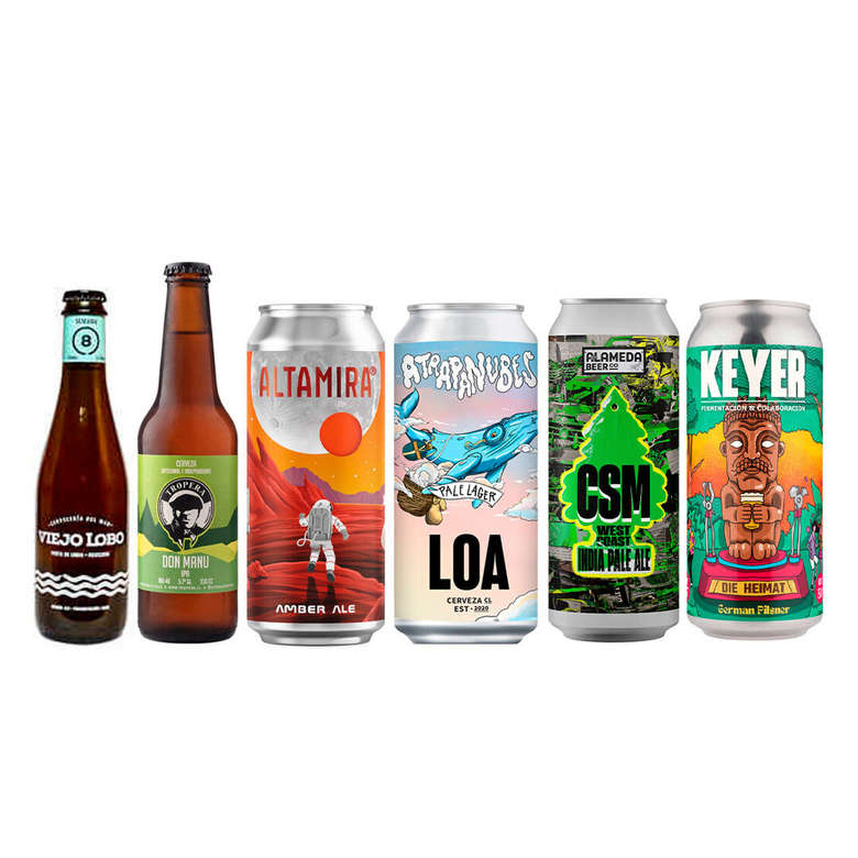 Booz.cl: BEER CHOICE PACK N°7: 6x Cervezas Craft Imperdibles