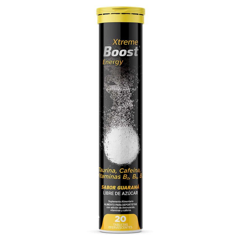 Suplemento Energy Xtreme Boost Energy (20 tabletas efervescentes)