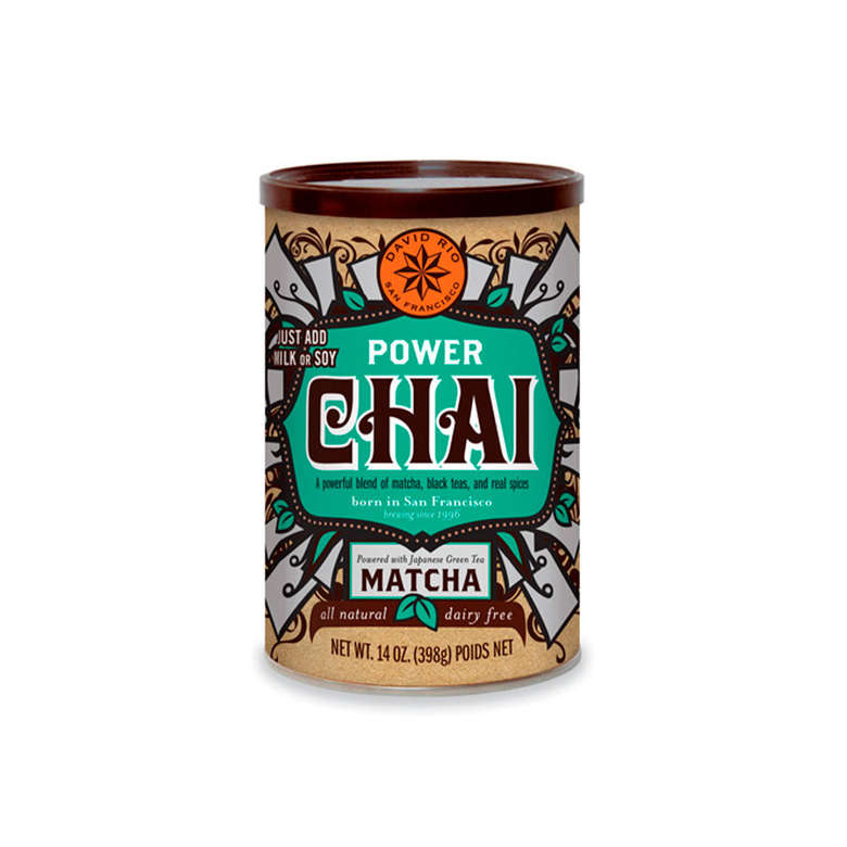 Booz.cl: Té Power Chai Matcha - Vegano David Rio Tarro 398gr