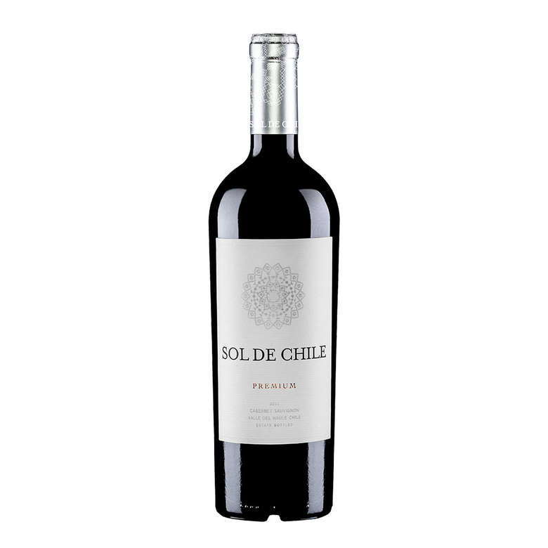 Vino Sol De Chile Premium Cabernet Sauvignon 750cc