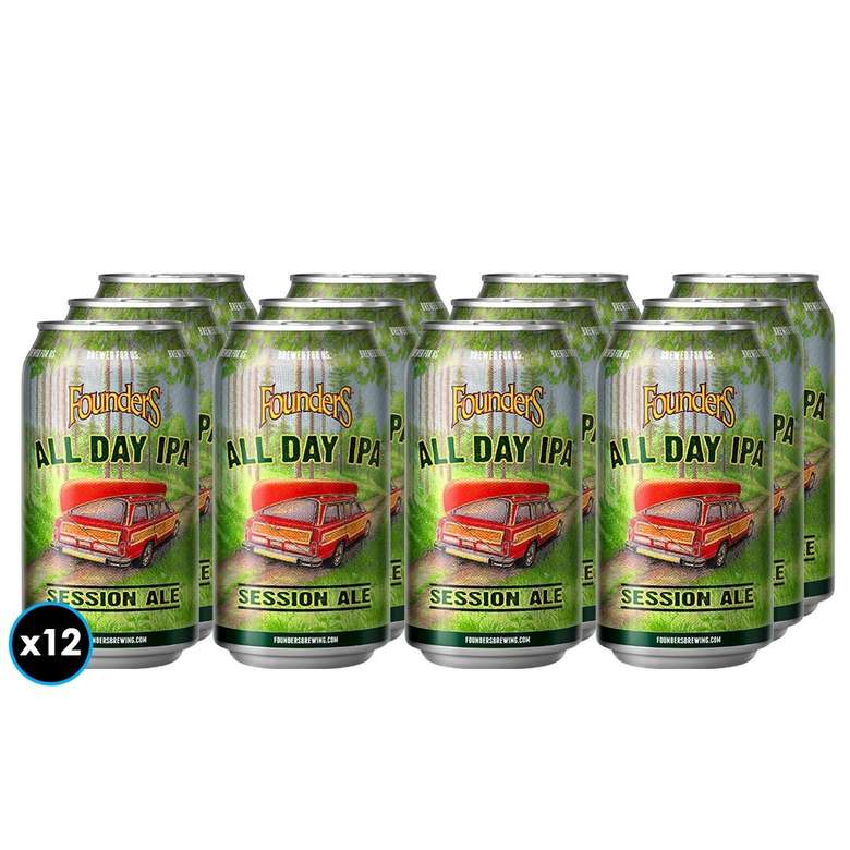 Booz.cl: 12x Cervezas Founders All Day IPA 330cc