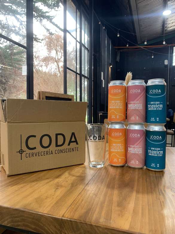 Kit Cerveza Coda: 3x Cerveza CODA Barrelhouse (Pre-Prohibition Lager ...