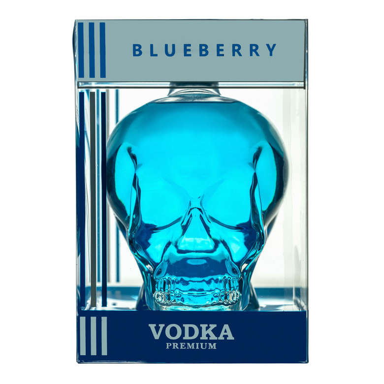 Booz.cl: Vodka Jolly Skull Blueberry 1 Litro 20°alc.