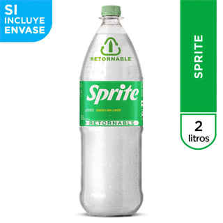 Bebida Starter Kit Sprite Retornable 2 Litros