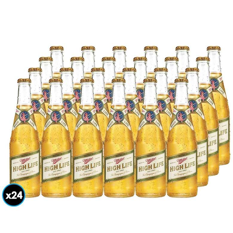 Booz.cl: 24x Cerveza Miller High Life en Botella 355cc