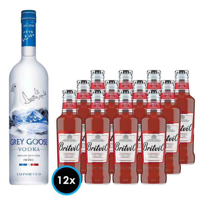 Booz.cl: PACK BLOODY MARY - GREY GOOSE: 1x Vodka Grey Goose 750cc 40º ...