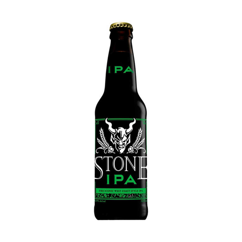 Booz.cl: Cerveza Stone Brewing Stone IPA en Botella 355cc 6,9º alc.