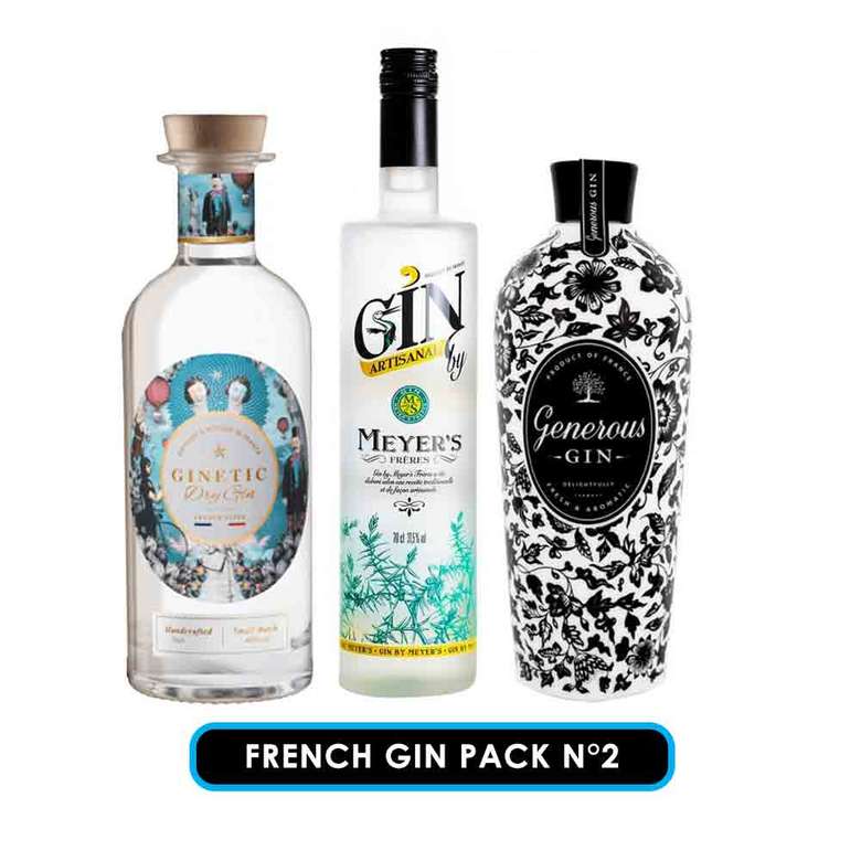 Booz.cl: FRENCH GIN PACK N°2: Gin Francés Generous Classic + Gin ...