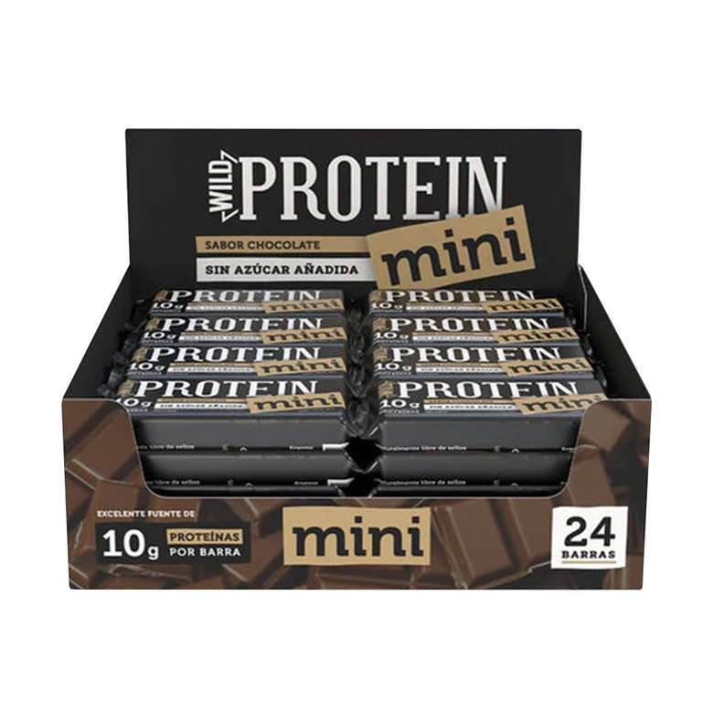 Booz.cl: Barritas Protein Mini Wild Foods Chocolate 24 Unidades