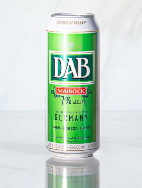 Booz.cl: Cerveza DAB Maibock en Lata 500cc 5º alc.