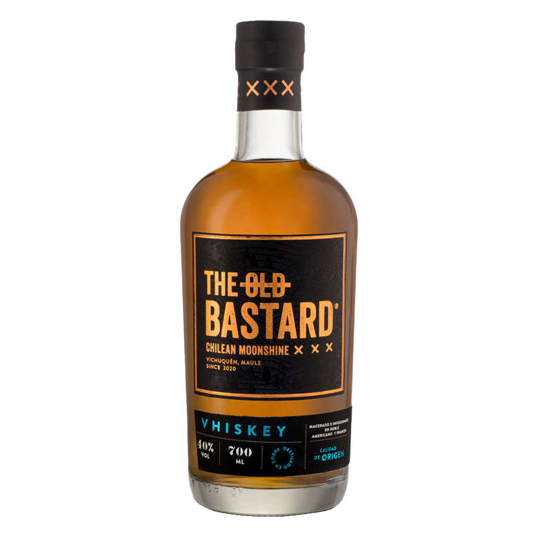Booz.cl: Whisky The Old Bastard Chilean Moonshine Vhiskey 700cc