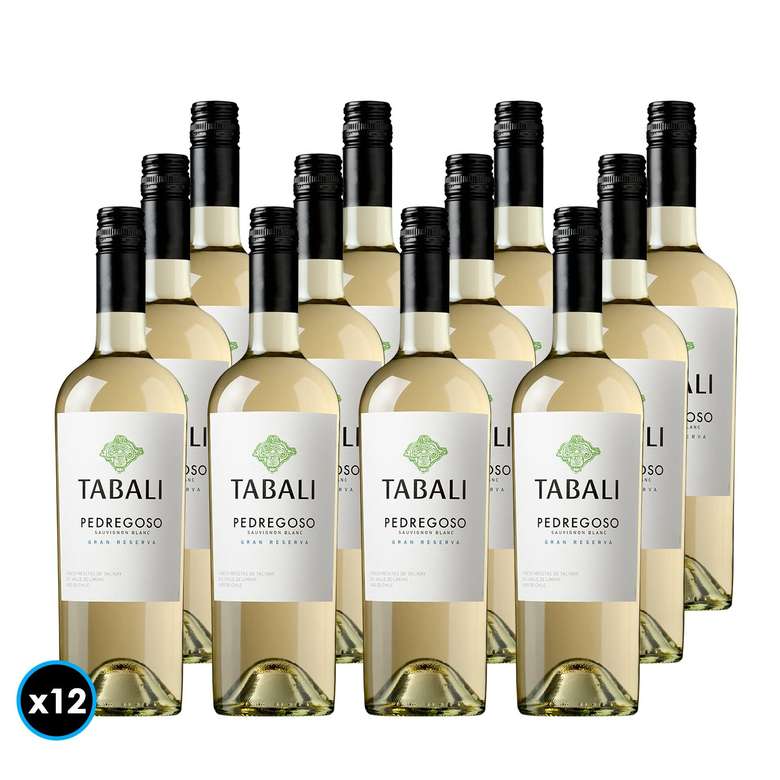 Booz.cl: CAJA TABALI PEDREGOSO (Sauvignon Blanc): 12x Vino Tabali ...