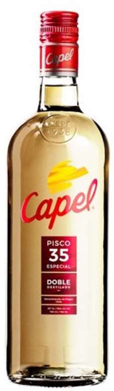 Booz.cl: Pisco Capel 35 grados Doble Destilado 750cc