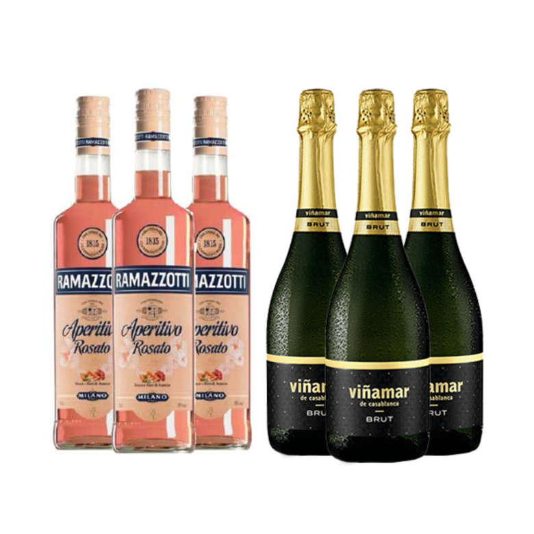 Booz.cl: PACK RAMAZZOTTI VIÑAMAR: 3x Licor Aperitivo Ramazzotti Rosatto ...