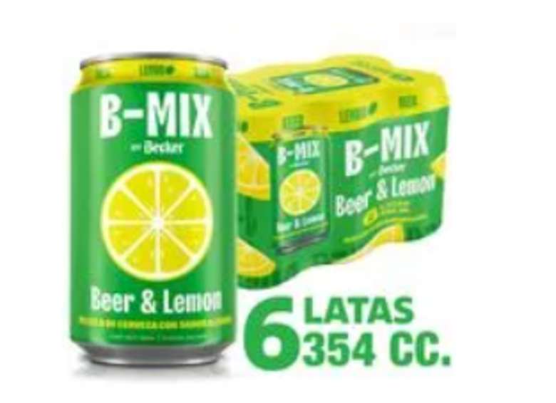 Booz.cl: Cerveza B-Mix en Lata 354cc