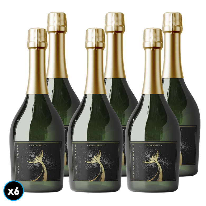 Booz.cl: CAJA VERTICAL EXTRA BRUT: 6x Espumante Vertical Extra Brut 750cc
