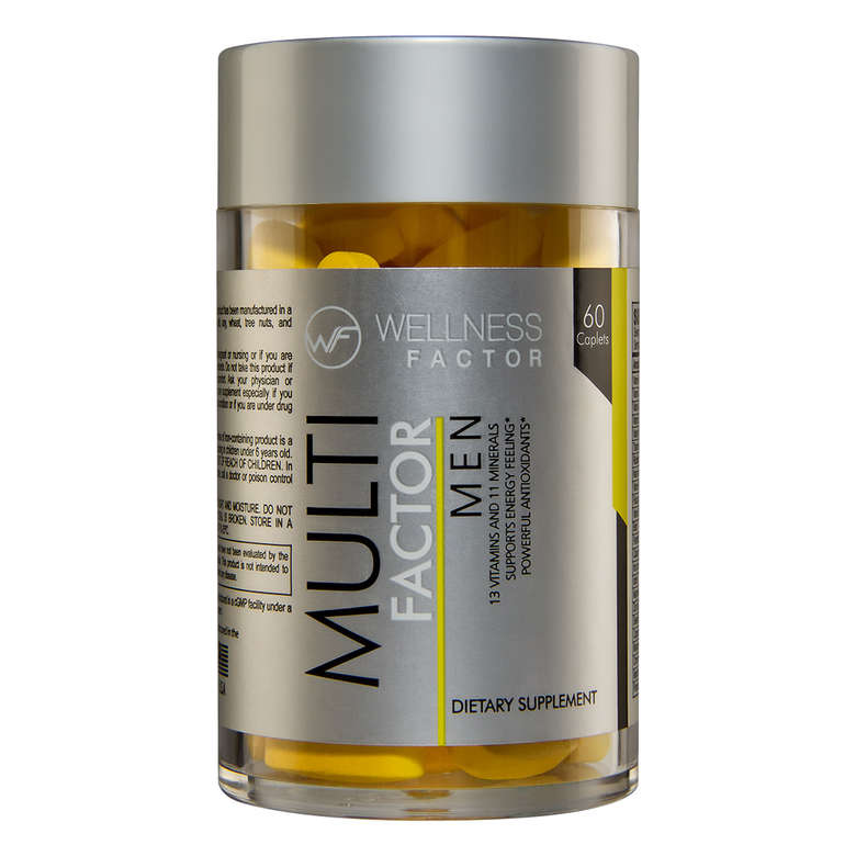 Suplemento Multivitamínico Wellness Factor Multi Factor Men (60 tabletas)