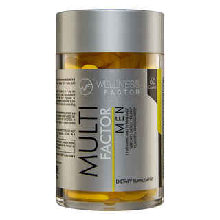 Suplemento Multivitamínico Wellness Factor Multi Factor Men (60 tabletas)