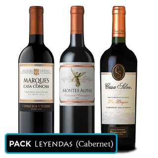 PACK LEYENDAS (Cabernet): Vino Marques de Casa Concha Cabernet Sauvignon