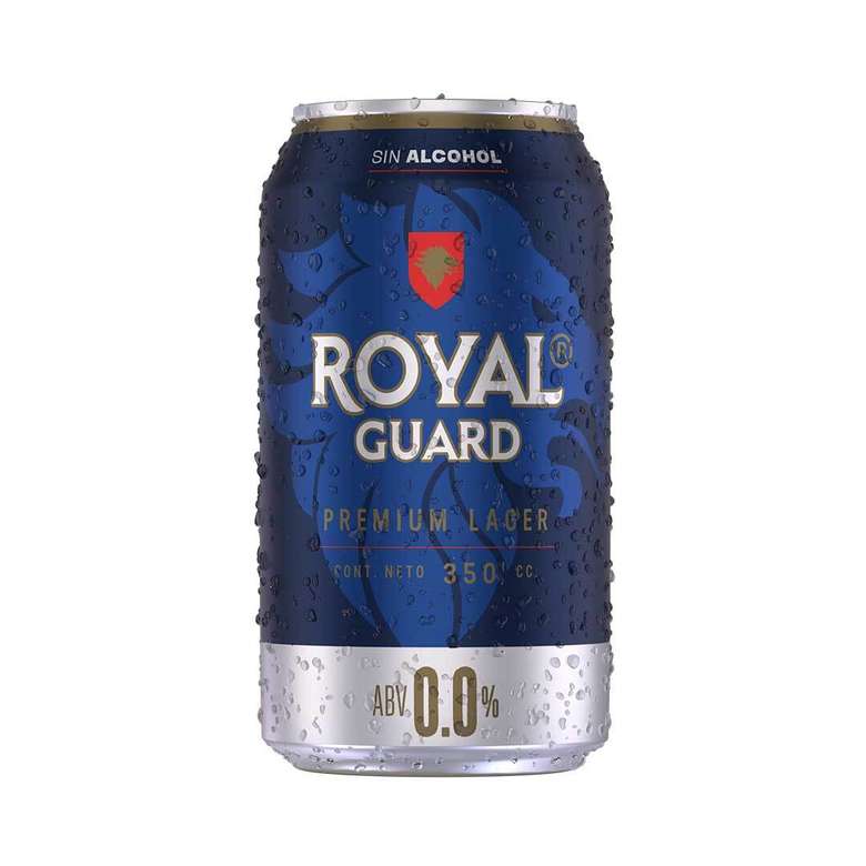 Booz.cl: Cerveza Royal Guard Cero Lata 350cc