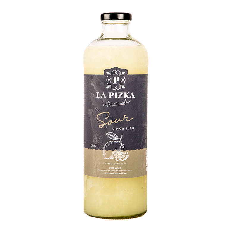 Pisco Sour La Pizka Clásico 1 Litro