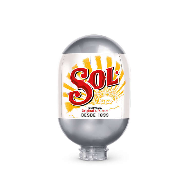 Booz.cl: Barril Sol Blade 8 Litros