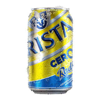 Cerveza Cristal Cero Radler en Lata 350cc