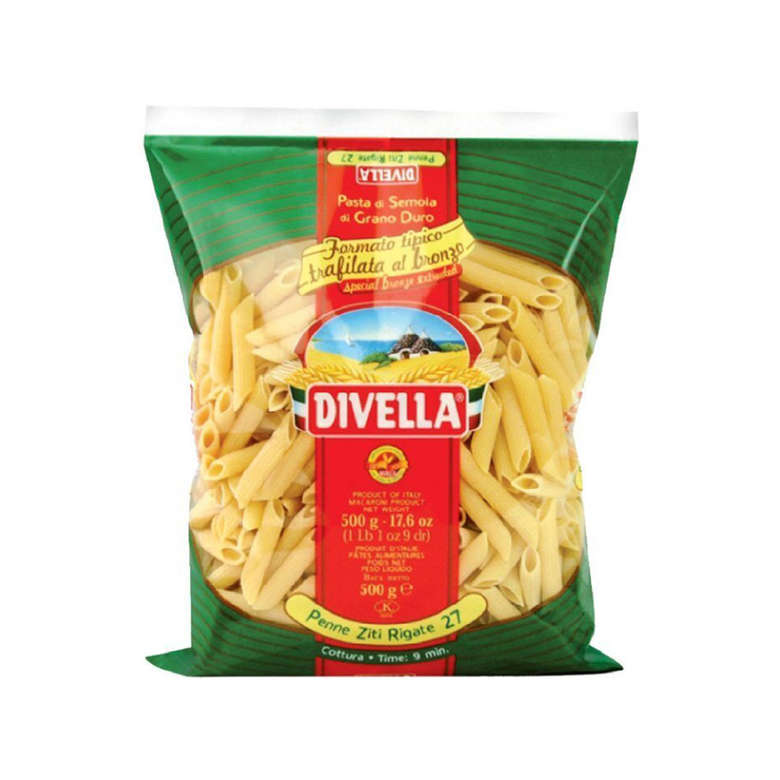 Booz.cl: Pasta Divella Penne Ziti Rigate al Bronzo 500 grs.