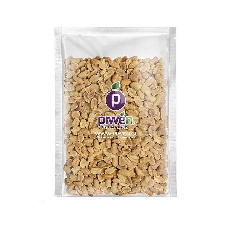 Booz.cl: Maní Piwén Tostado Sin Sal 500 grs.