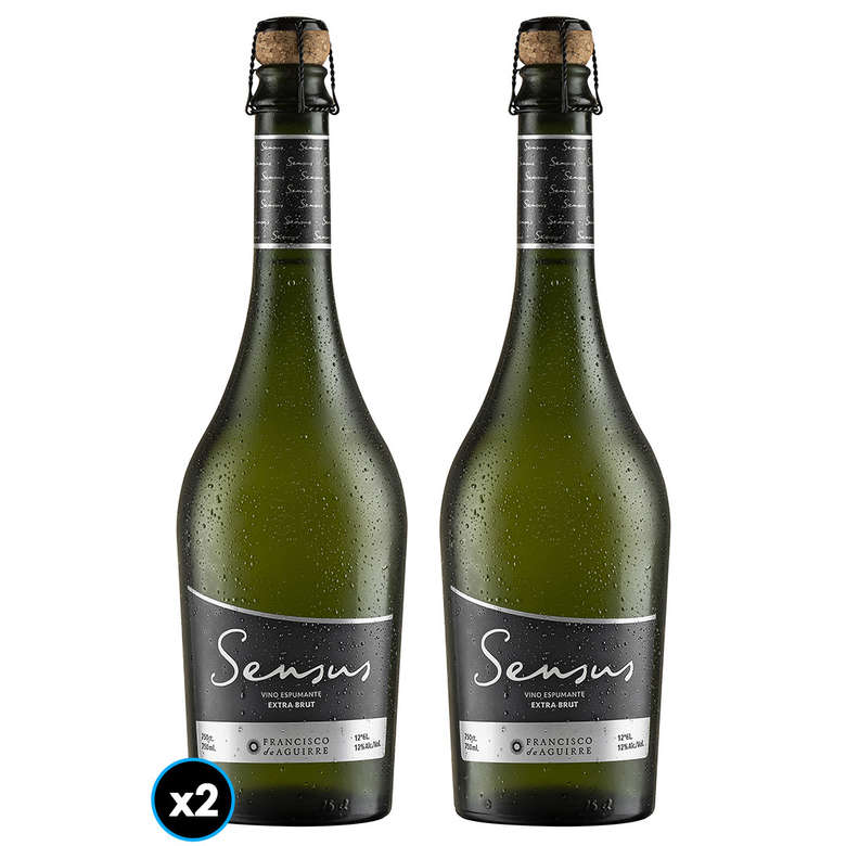 Booz.cl: 2x Espumante Sensus Extra Brut 750cc