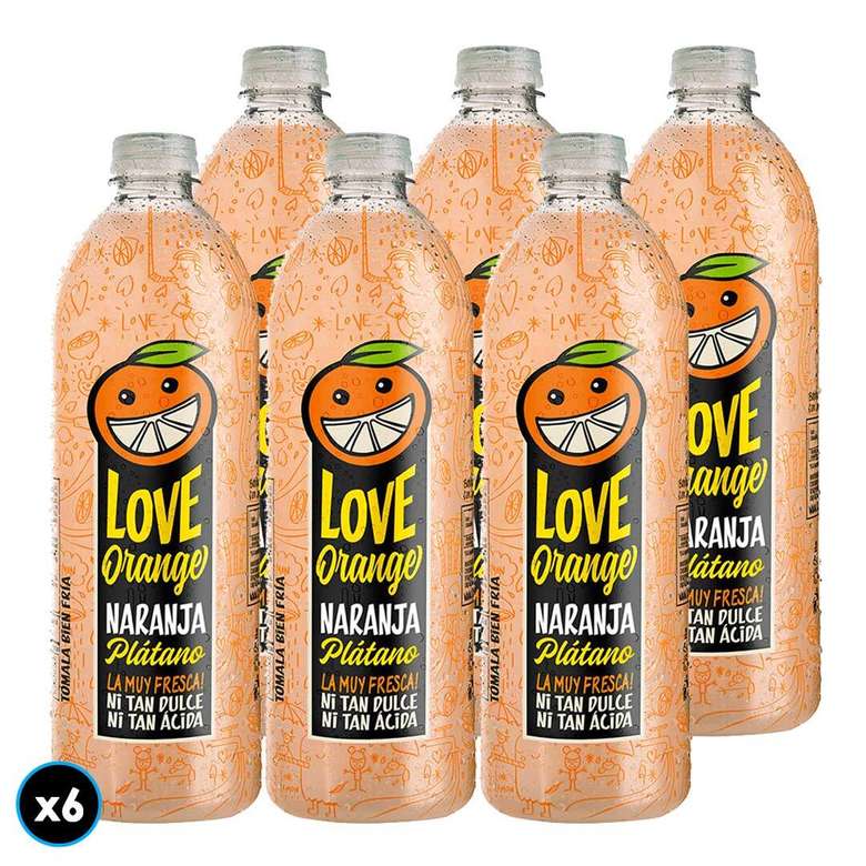 Booz.cl: CAJA JUGO LOVE ORANGE NARANJA - PLÁTANO: 6x Jugo Love Orange Naranja Plá…
