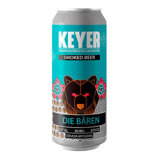 Cerveza Keyer Die Baren Smoked Beer Lata 473cc