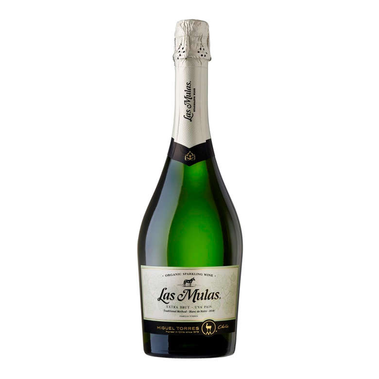 Booz.cl: Espumante Las Mulas Extra Brut 750cc